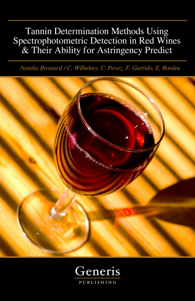 Tannin Determination Methods Using Spectrophotometric Detection in Red Wines - LIBROTERRA